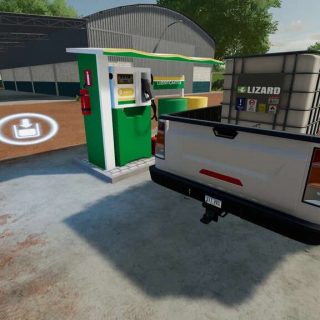 Brazilian Fuel Station v1.0 FS22 Mod | Farming Simulator 22 Mod