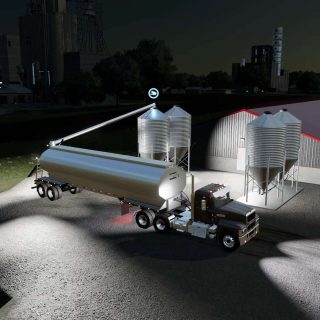 Bulk Feed Trailer V1.0 FS22 Mod | Farming Simulator 22 Mod