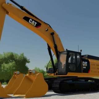 Cat 349E/349F/352F v1.0 FS22 Mod | Farming Simulator 22 Mod