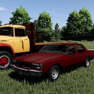 Chevrolet Caprice 1989 v2.0 FS22 Mod | Farming Simulator 22 Mod
