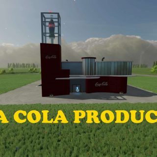 Coca Cola Production V1.0 FS22 Mod | Farming Simulator 22 Mod