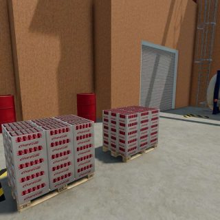 Coca Cola Production V1.0 FS22 Mod | Farming Simulator 22 Mod