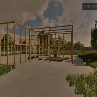 Construction House v1.0 FS22 Mod | Farming Simulator 22 Mod