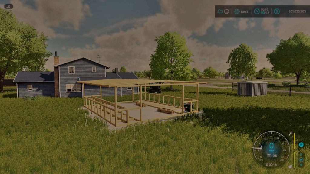 Construction Houses Pack V3.0 FS22 Mod | Farming Simulator 22 Mod