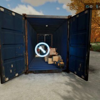 Container Workshop v1.0 FS22 Mod | Farming Simulator 22 Mod