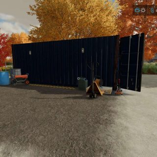 Container Workshop v1.0 FS22 Mod | Farming Simulator 22 Mod