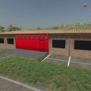 Double Door Garage v1.0 FS22 Mod | Farming Simulator 22 Mod