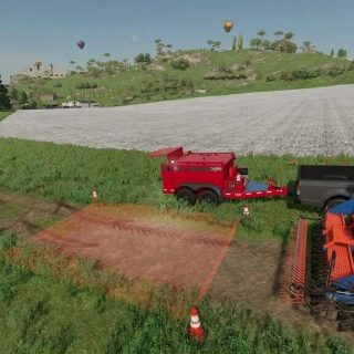 Field Service Trailer v1.0 FS22 Mod | Farming Simulator 22 Mod