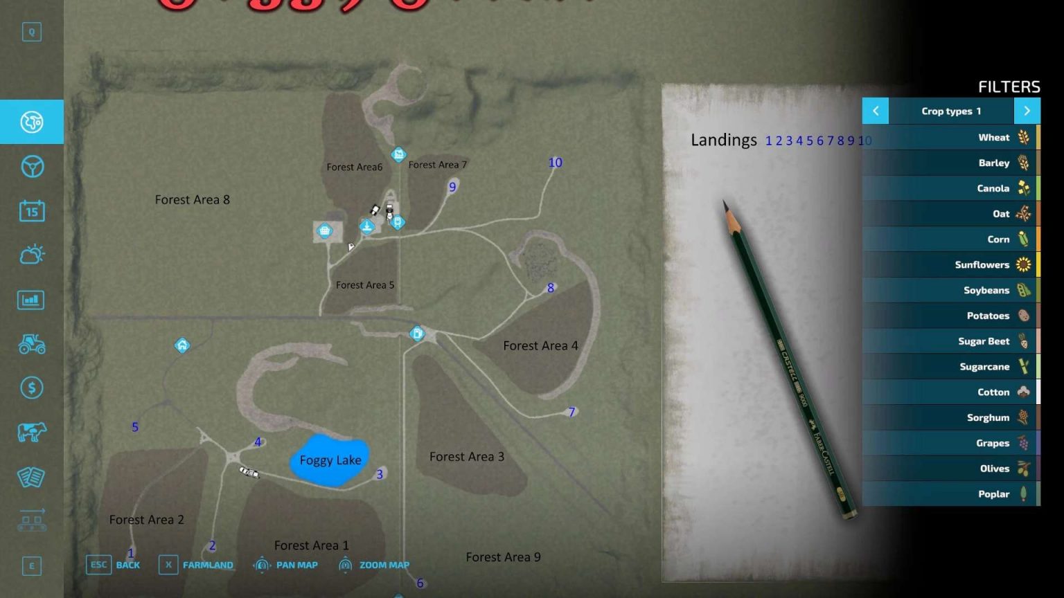 Foggy Forest v1.0 FS22 Mod | Farming Simulator 22 Mod