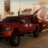 Ford F250 2006 King Ranch Swapped v1.0 FS22 Mod | Farming Simulator 22 Mod