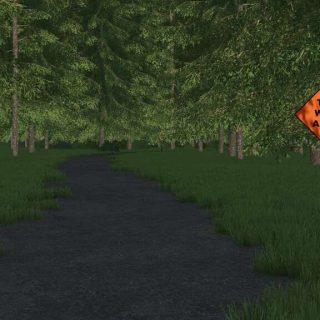 Forestry Sign Pack v1.0 FS22 Mod | Farming Simulator 22 Mod