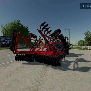 Case IH 580 Disk Cultivator v1.0 FS22 Mod | Farming Simulator 22 Mod