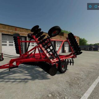 Case IH 580 Disk Cultivator v1.0 FS22 Mod | Farming Simulator 22 Mod