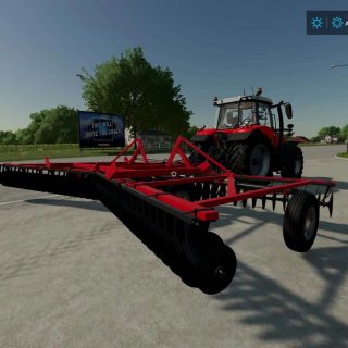 Case IH 580 Disk Cultivator v1.0 FS22 Mod | Farming Simulator 22 Mod