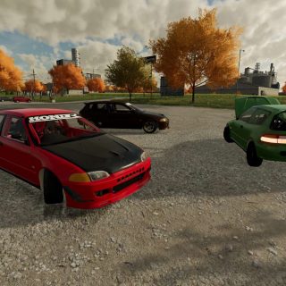 eg6 jdm civic v1.0 FS22 Mod | Farming Simulator 22 Mod