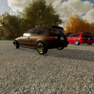 eg6 jdm civic v1.0 FS22 Mod | Farming Simulator 22 Mod