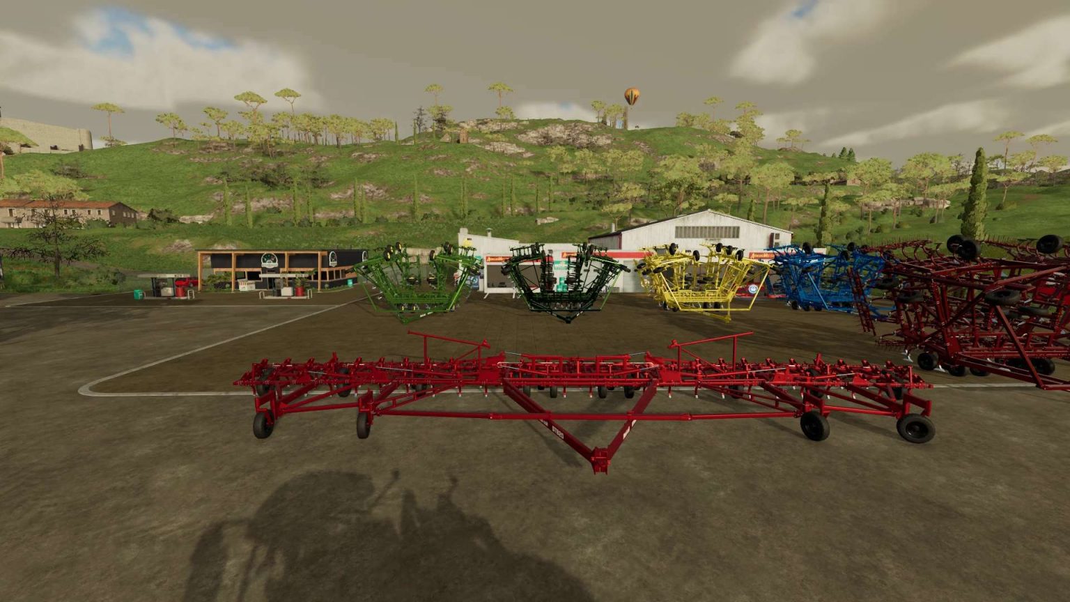 Flexicoil ST820 Cultivator and Plow Working Width 24.0 Update V v1.2 ...
