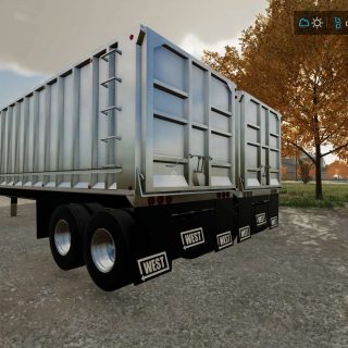 West EP End Dump Pack v1.0 FS22 Mod | Farming Simulator 22 Mod