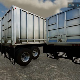 West EP End Dump Pack v1.0 FS22 Mod | Farming Simulator 22 Mod