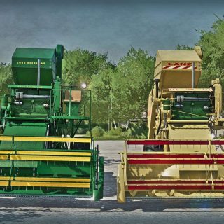 John Deere Lanz combine harvester MD-250-S v1.0 FS22 Mod | Farming ...