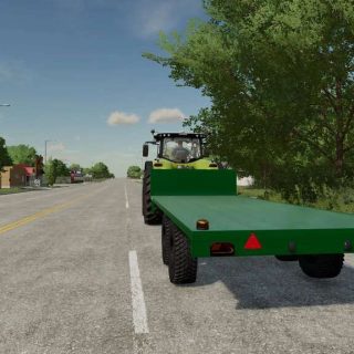 Lizard Bale And Pallet Trailer v1.0 FS22 Mod | Farming Simulator 22 Mod