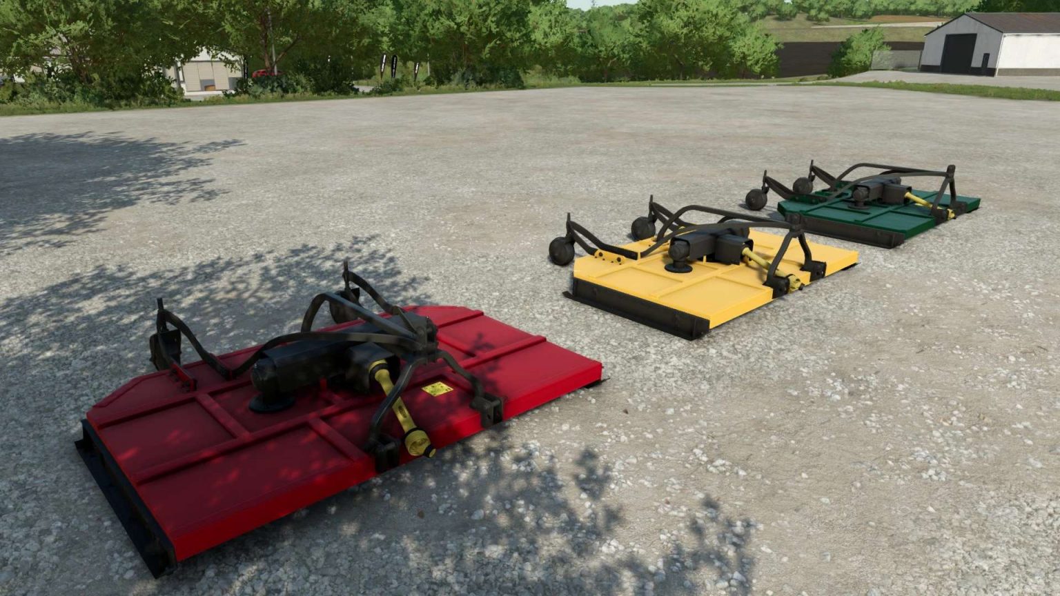 Lizard Bush Hog v1.0 FS22 Mod | Farming Simulator 22 Mod