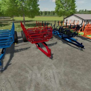 Lizard LT689 Long Log Trailer v1.0 FS22 Mod | Farming Simulator 22 Mod