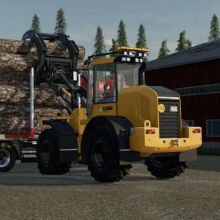 Lizard Wheel Loader v1.0 FS22 Mod | Farming Simulator 22 Mod