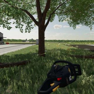 Long Reach Chainsaw v1.0 FS22 Mod | Farming Simulator 22 Mod