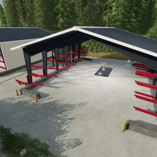 Lumber Storage v1.0 FS22 Mod | Farming Simulator 22 Mod