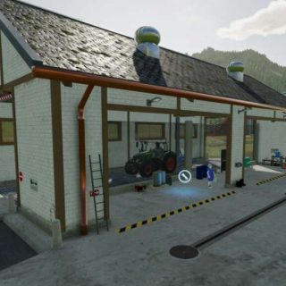 Maintenance Building v1.0 FS22 Mod | Farming Simulator 22 Mod
