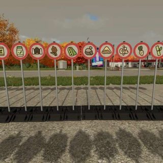 Multi Sign v1.0 FS22 Mod | Farming Simulator 22 Mod