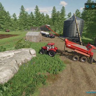 Multifruit Meridian Silo Pack v1.0 FS22 Mod | Farming Simulator 22 Mod