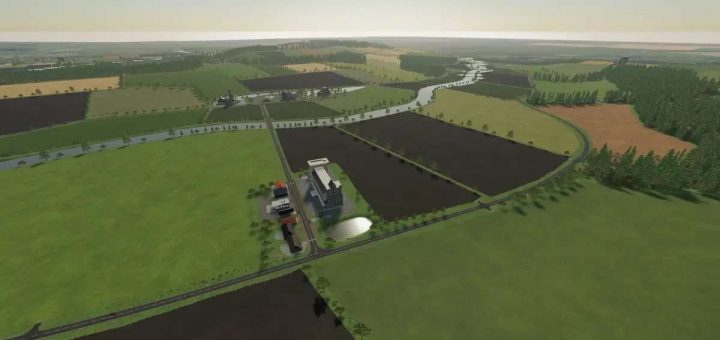 Blank 4x Map v0.1 FS22 Mod | Farming Simulator 22 Mod