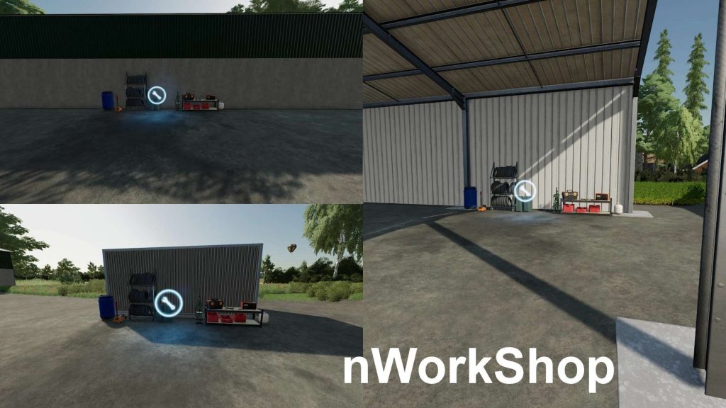 nWorkShop v1.0 FS22 Mod | Farming Simulator 22 Mod