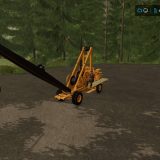 Old logging crane v1.0 FS22 Mod | Farming Simulator 22 Mod