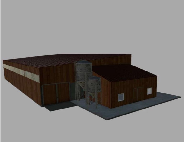 French pig farm I3D v1.0 FS22 Mod | Farming Simulator 22 Mod