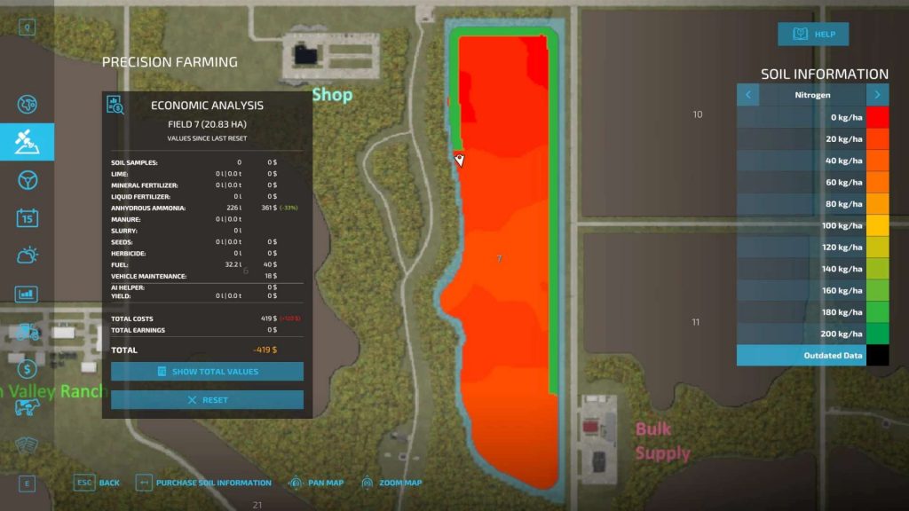 Precision Farming Anhydrous Ready v1.1.0.3 FS22 Mod | Farming Simulator ...