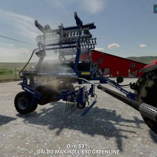Pressure Washer HUD v1.0 FS22 Mod | Farming Simulator 22 Mod