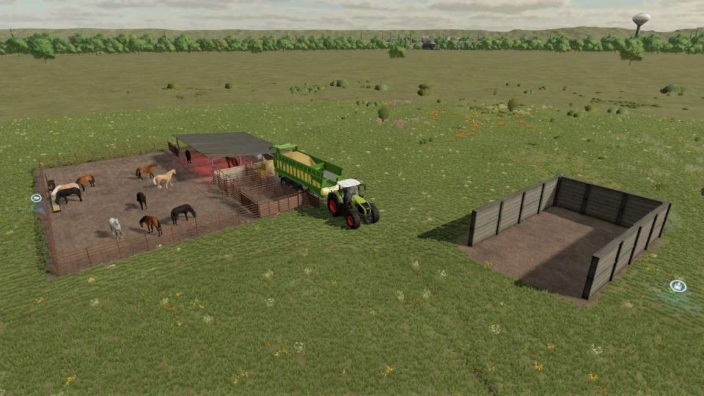 Rusty Animal Pens v1.0 FS22 Mod | Farming Simulator 22 Mod