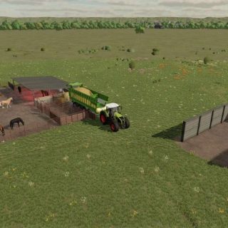 Rusty Animal Pens v1.0 FS22 Mod | Farming Simulator 22 Mod