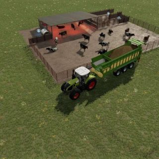 Rusty Animal Pens v1.0 FS22 Mod | Farming Simulator 22 Mod