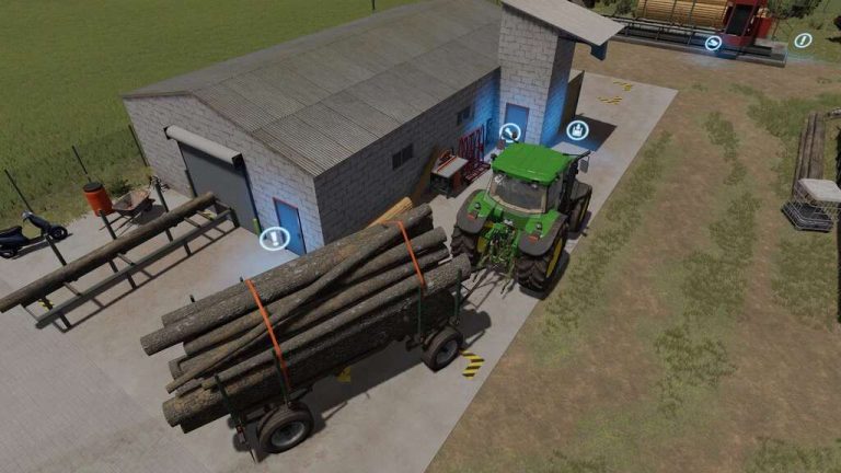 Sawmills Pack v1.0 FS22 Mod | Farming Simulator 22 Mod