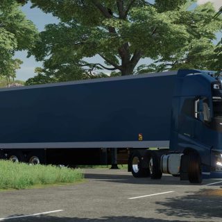 Schmitz Slidedoor Trailer v1.0 FS22 Mod | Farming Simulator 22 Mod