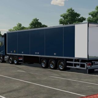 Schmitz Slidedoor Trailer v1.0 FS22 Mod | Farming Simulator 22 Mod