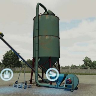 Small Grain Silo v1.0.0.1 FS22 Mod | Farming Simulator 22 Mod