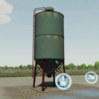 Small Grain Silo v1.0.0.1 FS22 Mod | Farming Simulator 22 Mod