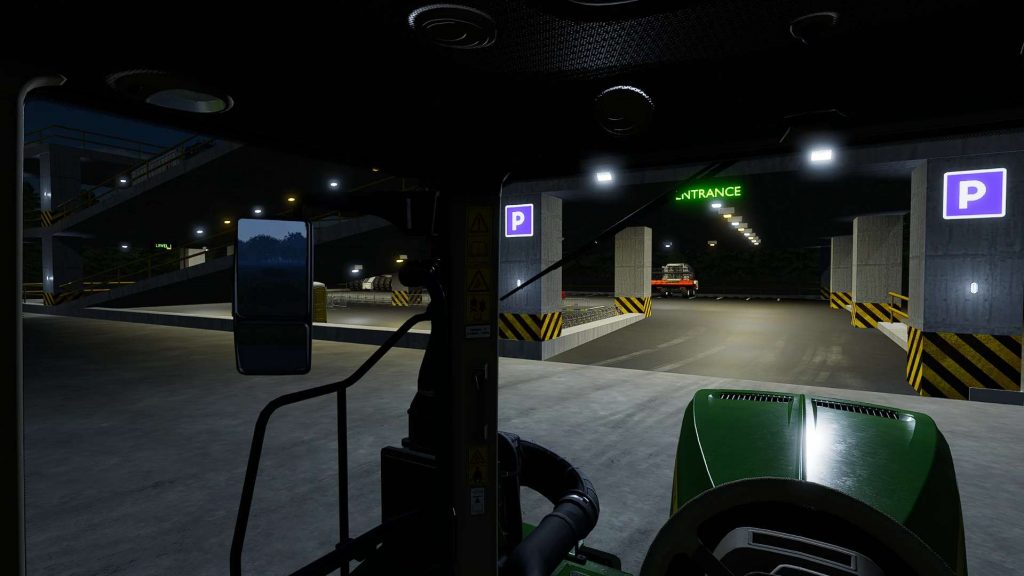 Three-level Parking v1.0 FS22 Mod | Farming Simulator 22 Mod