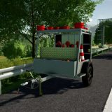 Traffic Safety Trailer v1.0 FS22 Mod | Farming Simulator 22 Mod