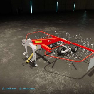 Unia Rak 1.12 windrower v1.0 FS22 Mod | Farming Simulator 22 Mod